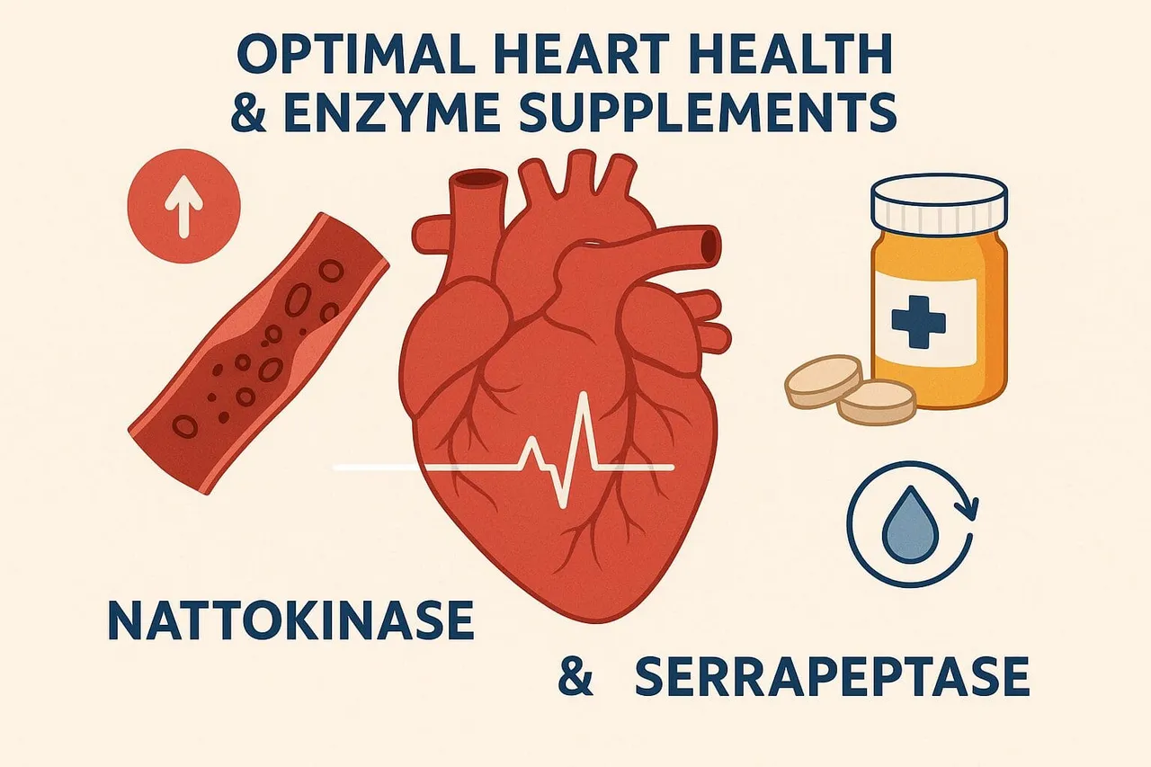 Nattokinase & Serrapeptase: Do Fibrinolytic Enzymes Help the Heart?